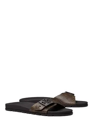 Tory Burch Mellow Buckle Slides T Mono French Press/french Press