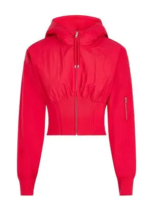 FLEUR DU MAL Warm Up Jacket - Raspberry Jam