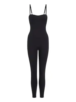 FLEUR DU MAL Sculpt Catsuit - Black