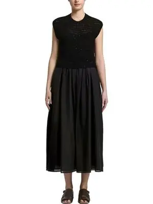 Peserico Sequin-embellished Midi Dress - Black