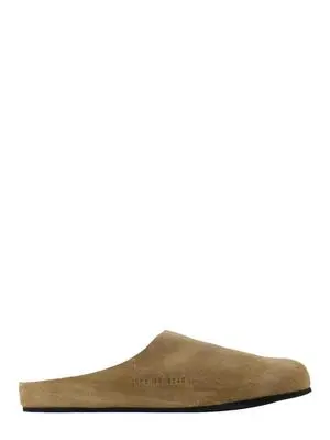 COMMON PROJECTS Almond-toe Suede Mules - Neutrals