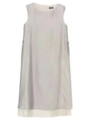 Peserico Organza Dress - Grey
