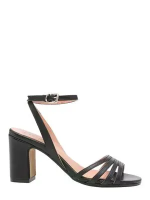 CARMENS Leather Sandals - Black