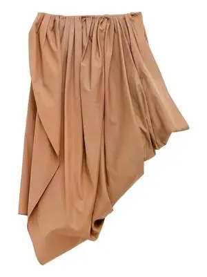 Chloé Gathered Mini Skirt - Neutrals