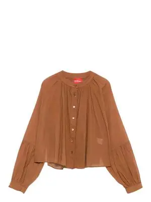 MERCI Buttoned Shirt - Brown