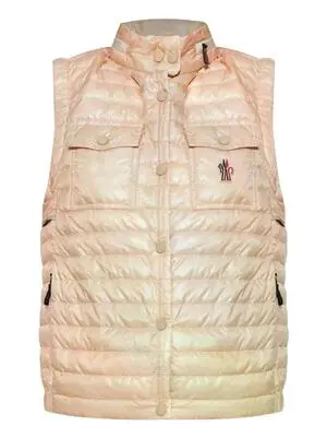 Moncler Quilted Gilet - Pink