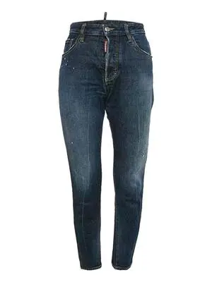 Dsquared2 Cotton Denim Jeans - Blue
