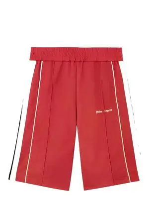 Palm Angels Logo Track Shorts - Red