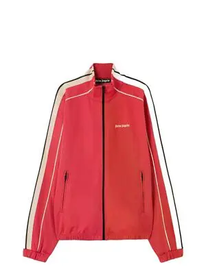 Palm Angels Logo-Print Track Jacket Red