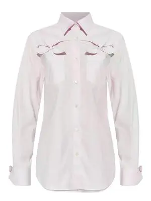 Moschino Bow-detail Shirt - Pink