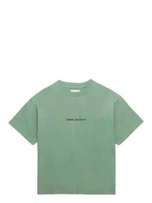 HONOR THE GIFT Where You From Short-sleeves T-shirt - Green