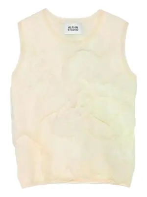 Alpha Studio Quilted Top - Neutrals