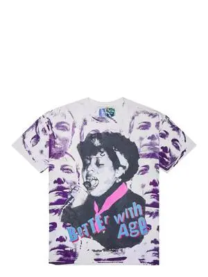 BETTER WITH AGE Difference Graphic T-shirt - White