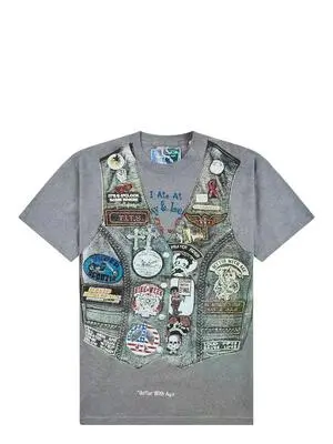 BETTER WITH AGE Roadie Graphic-print T-shirt - Grey