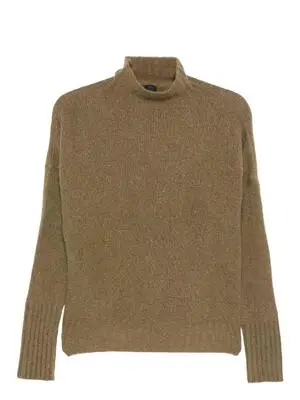 Pinko High-neck Sweater - Brown