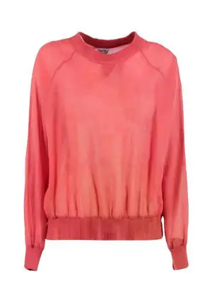 Aspesi Ribbed Sweatshirt - Pink