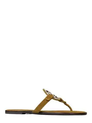 Tory Burch Metal Miller Sandals - Green