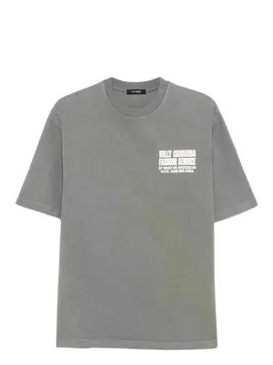 WILLY CHAVARRIA Short-sleeve Round-neck T-shirt - Grey