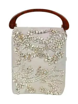 Dries Van Noten Embellished Tote Bag - Grey