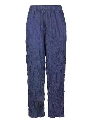 GONGDID DESIGN Crinkled Effect Trousers