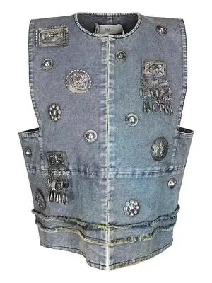 HUI HUI Basilio Vest - Blue