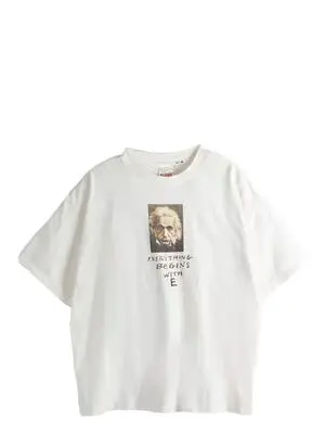 SAINT MXXXXXX Graphic-print T-shirt - Neutrals