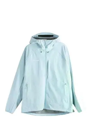 MAMMUT Hooded Raglan-sleeve Jacket With Logo Print - Blue