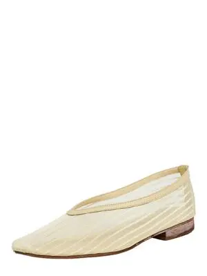 Kaanas Jade Ballet Flats - Butter
