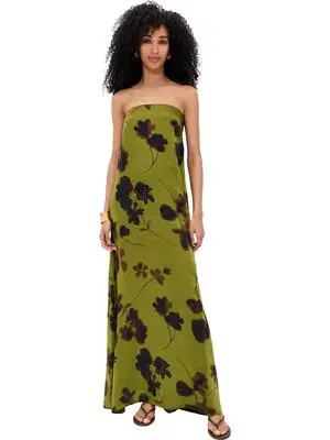 RESA Ophelia Maxi Dress - Evergreen