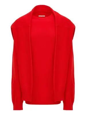 Source Unknown Wool-blend Sweater - Red