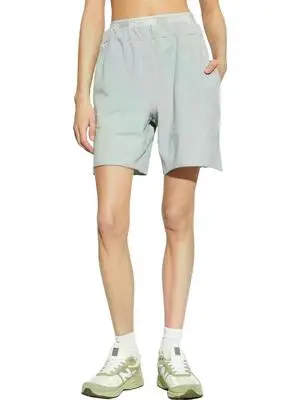 Moschino Logo-waistband Shorts - Green