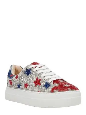 Betsey Johnson Sidny Platform Sneaker - Stars