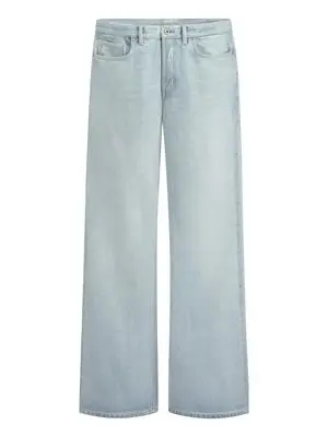 Dior Bootcut Jeans - Light Blue Cotton Twill