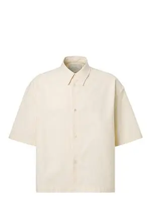 Studio Nicholson Sanko Cotton And Linen Shirt - White