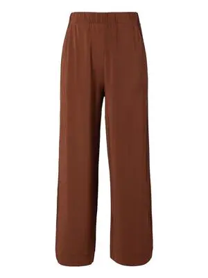 Max Mara Onorata Wide-Leg Pants Brown