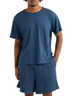 ELWOOD Core Slub T-shirt Midnight