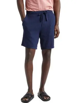 Dolce & Gabbana Terry Cloth Bermuda Shorts - B3895 Blue Scuro