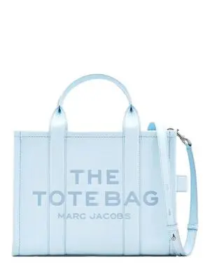 Marc Jacobs The Medium Leather Tote - Cloud Blue