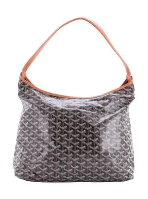 Goyard Boheme Hobo Coated Canvas - Brown