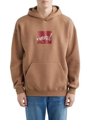 Rip Curl Rip Curl Script Icon Graphic Hoodie Mocha