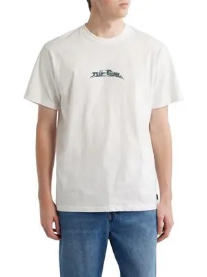Rip Curl Hazed & Tubed Cotton Graphic T-shirt - Bone