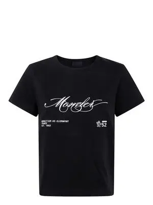 Moncler Short Sleeve T-shirt - Black