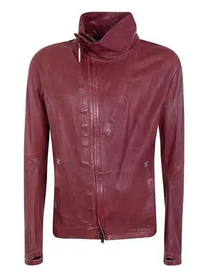 ISAAC SELLAM EXPERIENCE Imparable" Nappa Stretch Jacket - Red