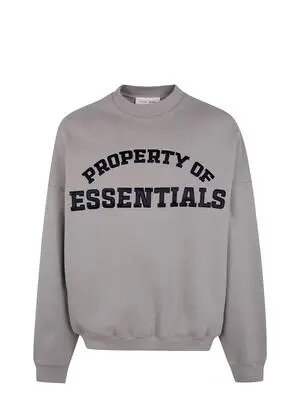 Fear Of God Property Lounge" Crewneck Sweatshirt - Gray