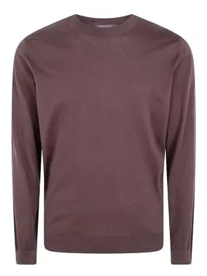 FILIPPO DE LAURENTIIS Long Sleeves Round Neck Sweater