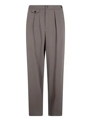 EMPORIO ARMANI SUSTAINABLE Trousers - Brown
