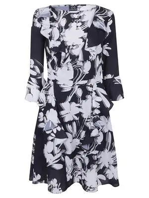 CATALINA Ex Rhea Georgette Mini Dress - Multi
