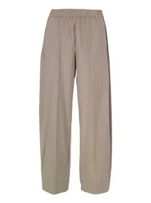 Herno Elasticated Waistband Trousers - Neutrals
