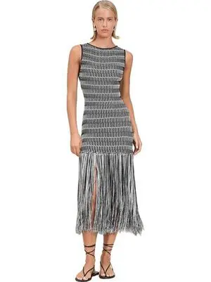Devon Windsor Leiza Maxi Dress - Gray