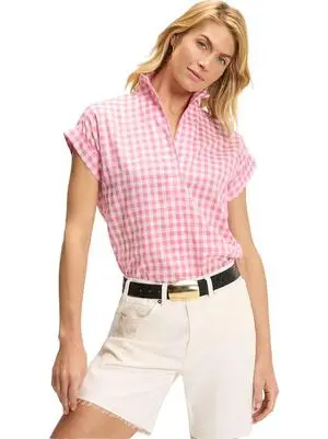 SARAH ALEXANDRA Cap Sleeve Top - Pink